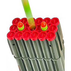 Big Daddy Military Missile Transport Army Truck Defence System 18 Long Range Missile Jungle Camouflage Toy Truck