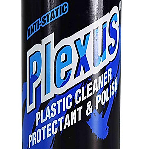 Plexus 20214 Aerosol Plastic Cleaner Protectant and Polish 13oz Can Made in USA with Sticker (5 Pack)