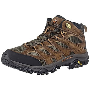 Merrell Men's Moab 3 Mid Waterproof Hiking Boot, Earth, 11