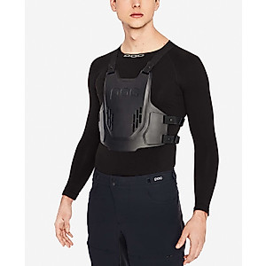 POC, VPD System Chest, Mountain Biking and Skiing Armor for Men and Women, Uranium Black, Large/X-Large