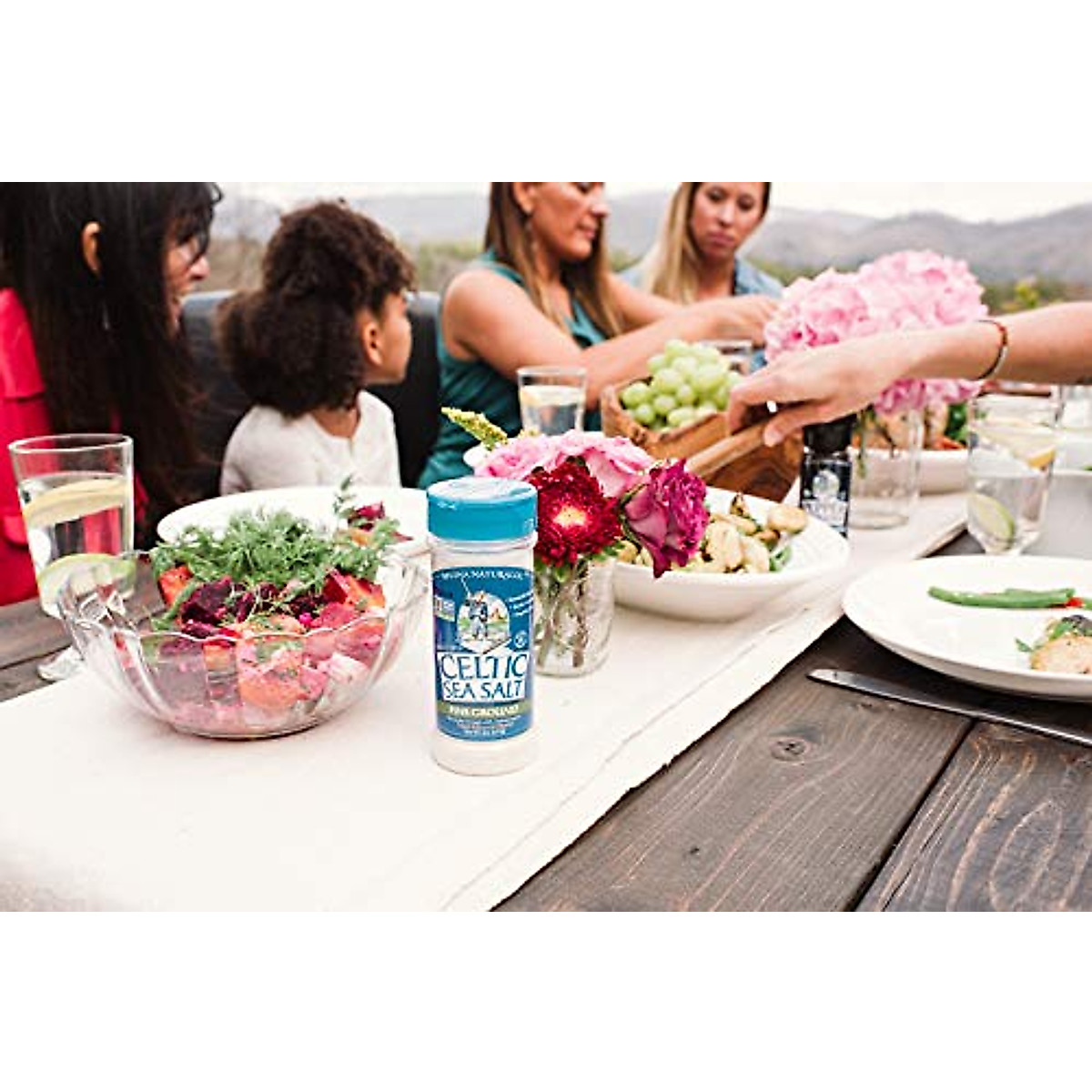 Celtic Sea Salt, Fine Ground Shaker, 8 oz