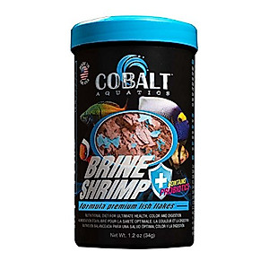 Cobalt Aquatics Brine Shrimp Flake, 1.2 oz