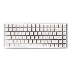 YUNZII KC84 84 Keys Hot Swappable Wired Mechanical Keyboard with PBT Dye-subbed Keycaps, Programmable, RGB,NKRO,Type-C Cable for Win/Mac/Gaming/Typist (Gateron Yellow Switch, Pudding)