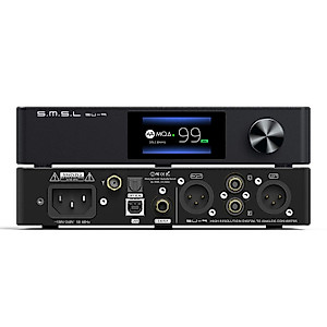 S.M.S.L SU-9 MQA Full Decoder ES9038PRO DAC XMOS DSD512 PCM768kHz/32Bit Bluetooth 5.0 UAT APTX-HD USB Balanced Decoder