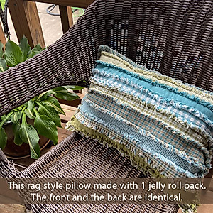 Bluegrass 100% Homespun Cotton Fabric 22 pc 2.5" X 44" Precut Jelly Roll by JCS