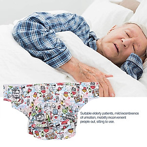 Reusable Nappies,Reusable Adult Cloth Diaper Washable Breathable Adjustable Pocket Diaper(Light )