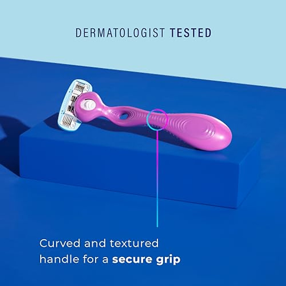 Schick Hydro Silk Moisture Razor Blade Refills, 6 Count | 5-Blade Moisturizing Razors for Women | Womens Moisturizing Razor Refills