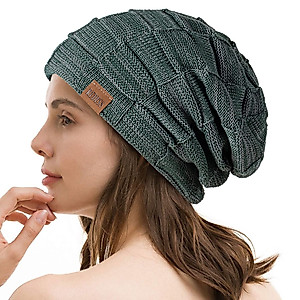 REDESS Beanie Hat for Men and Women Winter Warm Hats Knit Slouchy Thick Skull Cap