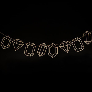 Gems Glitter Banner, Gemstone Themed Birthday Party Decor, Bride To Be Decorations, Jewels Party, Bridal Shower Decorations, Bachelorette Party Banner