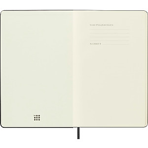 Moleskine Art Sketchbook, Hard Cover, Large (5" x 8.25") Plain/Blank, Black, 104 Pages