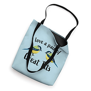 Pair of great tits | bird watching Gift Tote Bag
