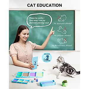 ARTDOT 10-Piece Interlocking Diamond Art Trays Kits for Adults, Stackable Diamond Painting Accessories and Tools