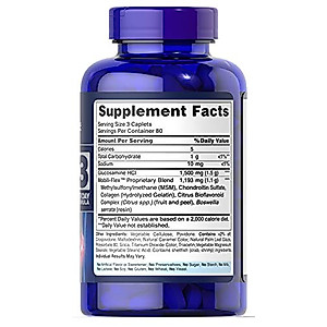 Puritan's Pride Glucosamine, Chondroitin & MSM -3 Per Day Formula