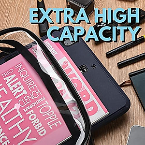 Extra Heavy Duty Clear Backpack, Transparent School Book Bag Boys and Girls, Thick Laptop Bags for for Adults, TPU Bookbags