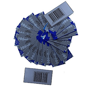 20 Pcs Double Edge Safety Razor Blades Replacement Old Fashion Men´s and Women's Safety Razor Stainless Steel Blades for Shaving