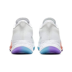 Nike Men's Air Zoom BB NXT Basketball Shoes (White/White/Flash Crimson/Hyper Violet, Numeric_10)