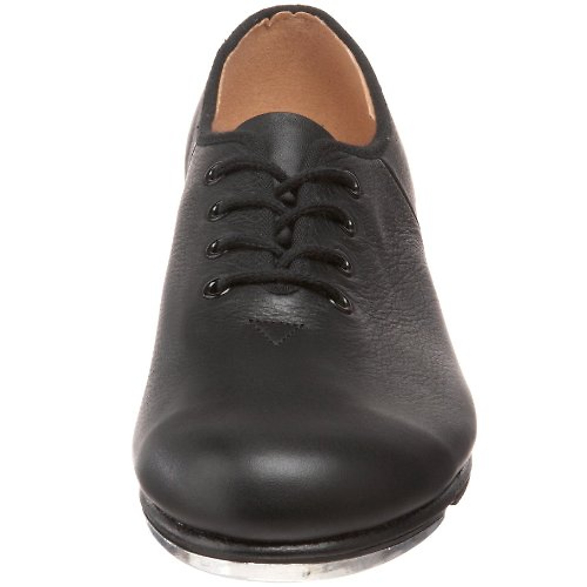 Bloch womens Bloch Women's Jazz Tap Full-sole Leather Tap dance shoes, Black, 9.5 US