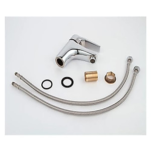 FACUT Hot and Cold Mixer Tap Bathroom Basin Sink Faucet Chrome Copper Water Tap Mixer Single Handle Bath Faucets,Kitchen Sink Faucet FACUT