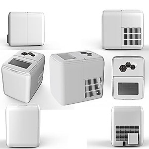 Ice Maker,Ice Machine,Clear Ice Maker,Small Ice Maker,Portable Ice Maker Countertop,Mini Ice Maker,44LBS Ice Maker Home Use Outdoor Use Ice Maker 20KG 2-7 Days delivery Shipped from US Warehouse.