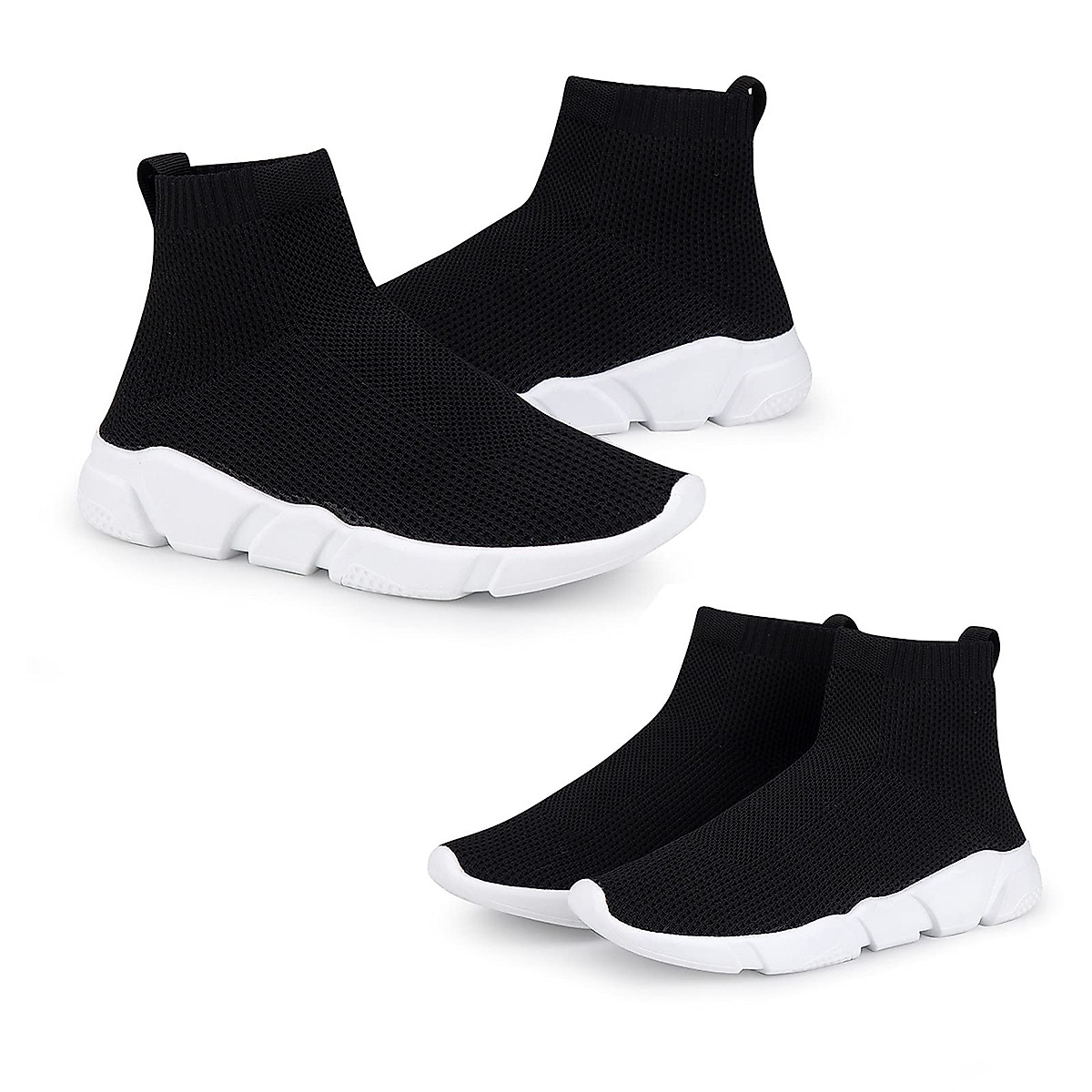 WXQ Men's Fashion Sneakers - Lightweight Breathable Walking Shoes Running Shoes Mesh Workout Casual Sports Shoes