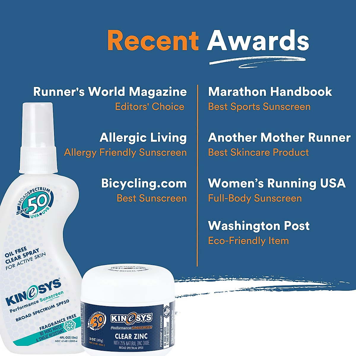 KINeSYS SPF 30 KIDS Fragrance Free Clear Spray Sunscreen for sensitive skin, Hypoallergenic, Broad Spectrum UVA/UVB protection for Face & Body; PABA and Oxybenzone FREE, 700+ Sprays, 4 Fl Oz/120 ml