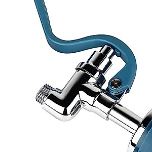 KWODE Blue Pre Rinse Spray Valve for All Brand Commercial Kitchen Sink Faucet Sprayer Replacement Part High Pressure 1.42gpm Water Flow Dish Sprayer