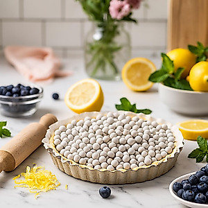 Mrs. Anderson"™s Baking Pie Crust Weights, Natural Ceramic Stoneware