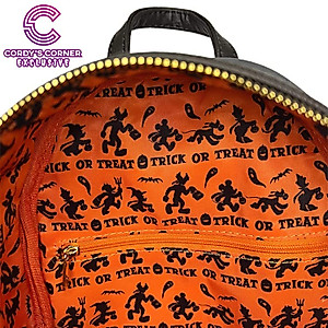 Vampire Mickey with Glow in the Dark Pumpkin Mini Backpack Exclusive Loungefly