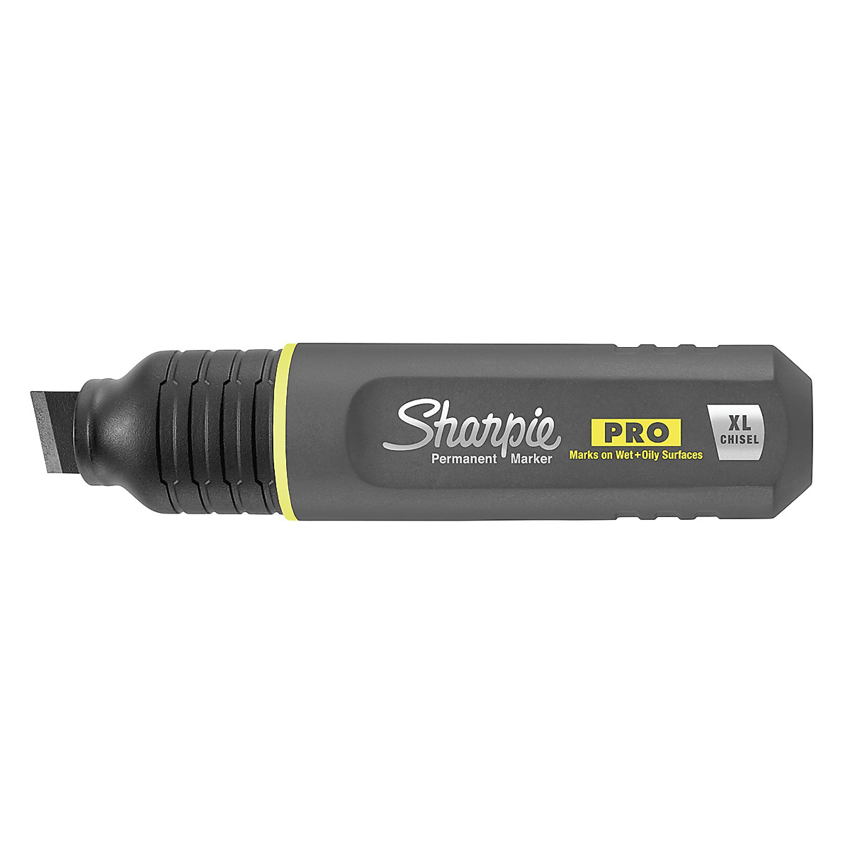 SHARPIE Pro Permanent Marker, XL, Chisel Tip, Black Marker (2018347)