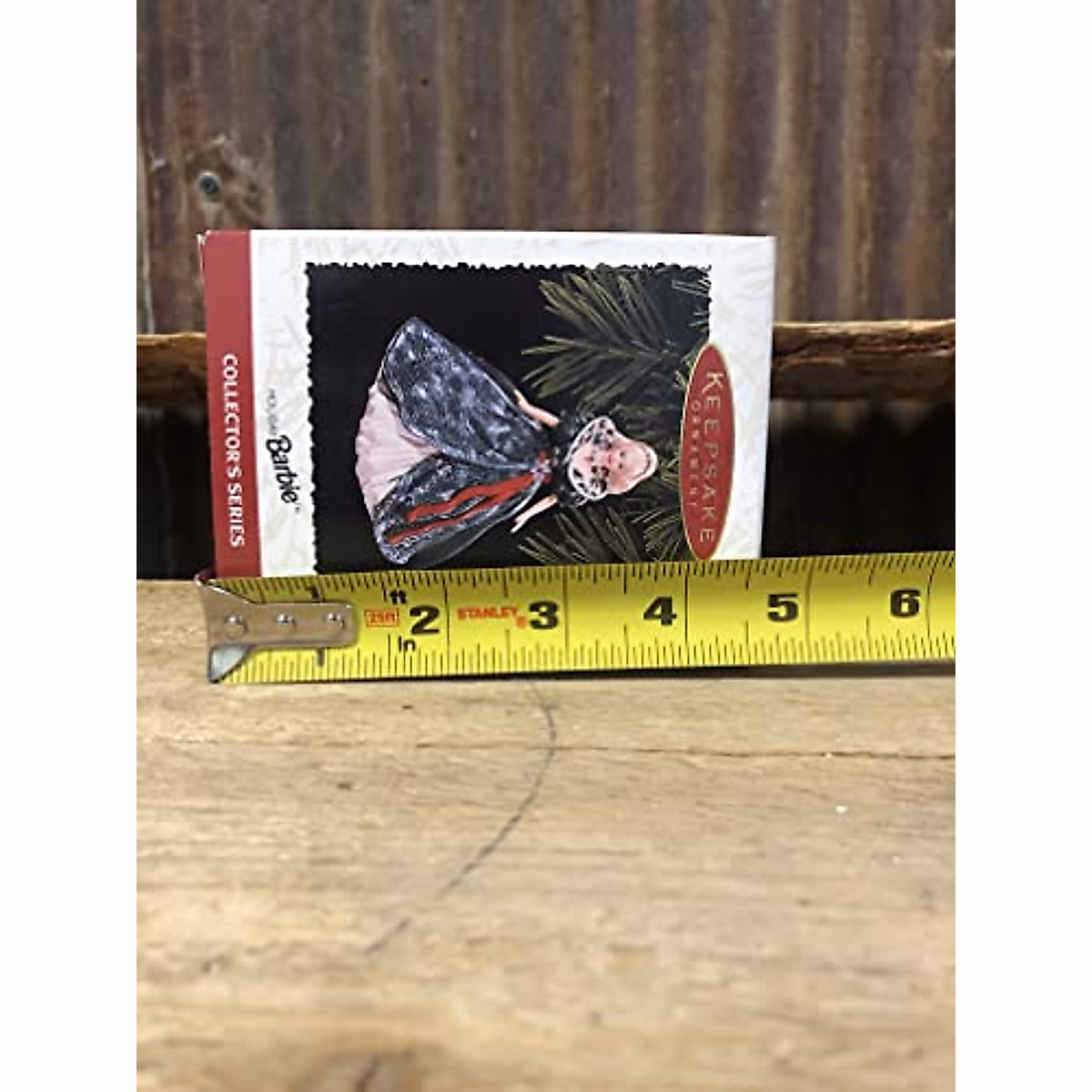 Keepsake Ornament, Holiday Barbie, Collector's Series, Third in the Holiday Barbie Series. Handcrafted, Dated 1995