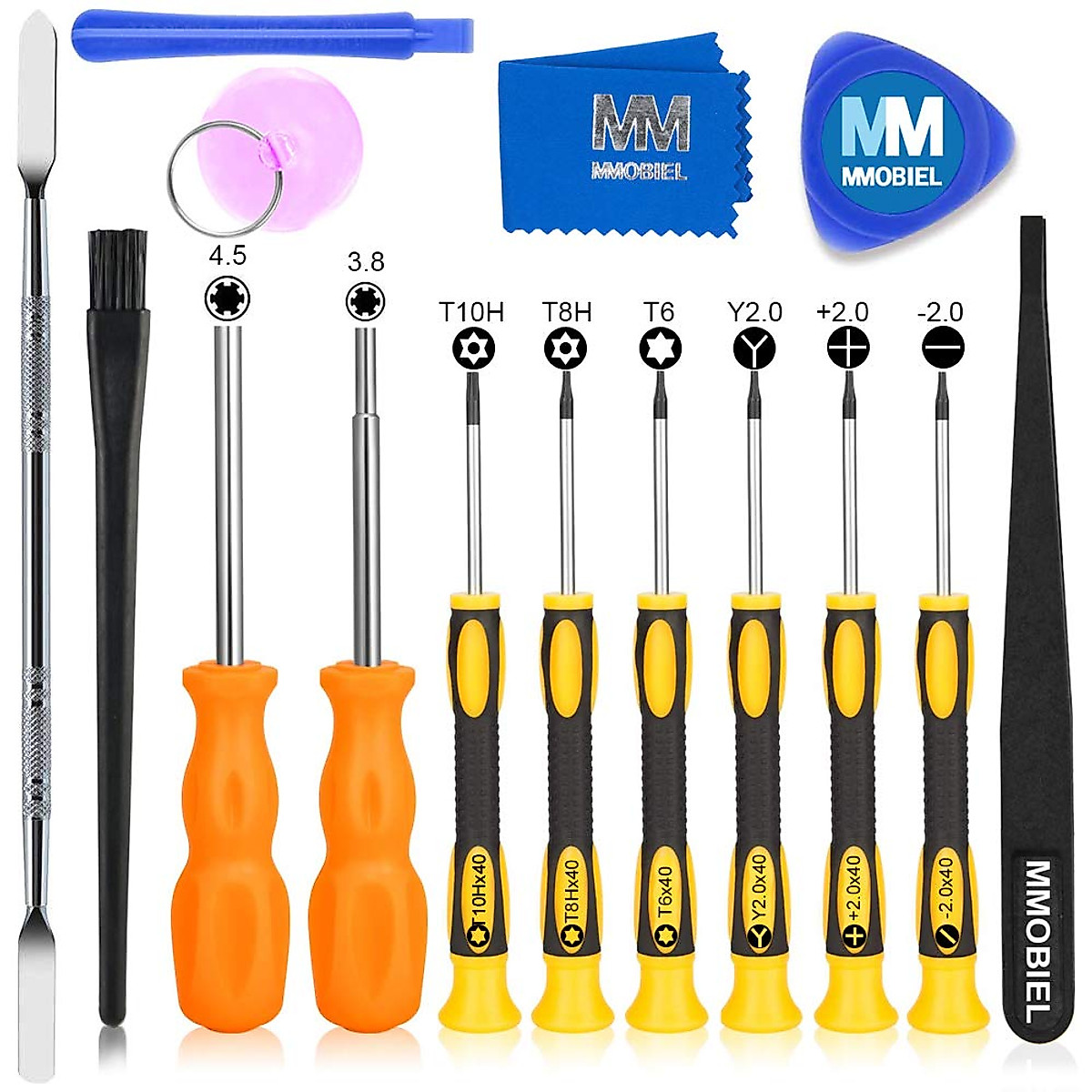 MMOBIEL Professional Repair screwdriver Toolkit compatible with Nintendo Switch 3DS and Wii NES SNES DS Lite GBA GameCube