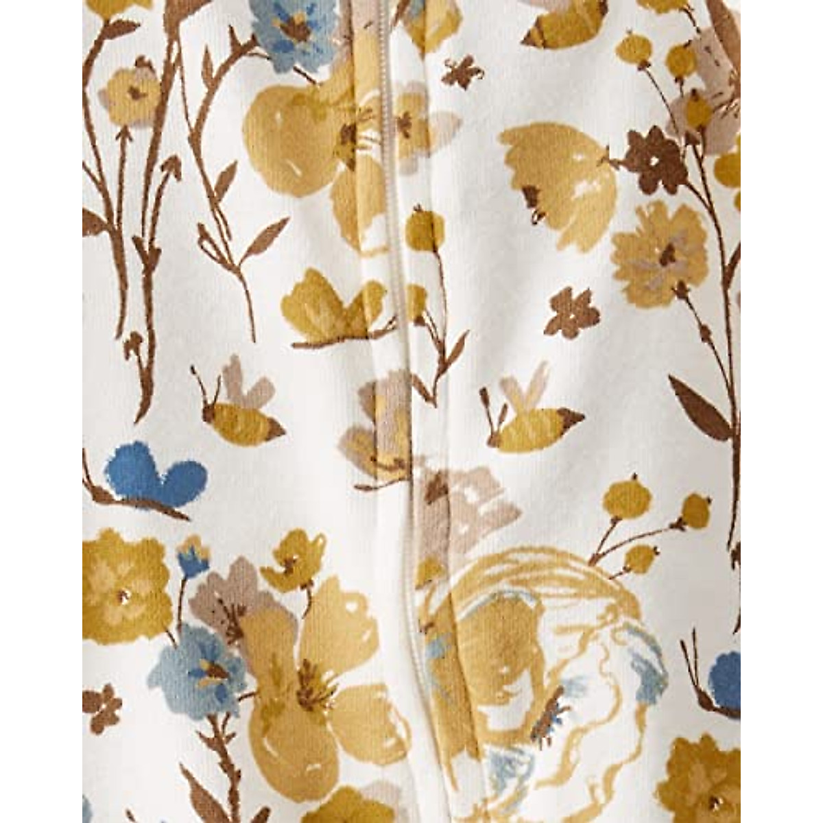 Little Planet Baby Organic Cotton Sleep and Play, Floral, 3 Months