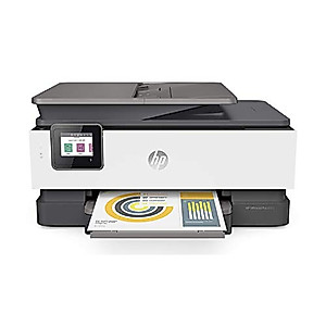 HP OfficeJet Pro 8025 All-in-One Wireless Printer with Smart Tasks for Home Office Productivity, 1KR57A (Renewed)