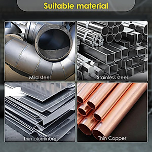 hynade Plasma Cutter HYC500XP, Non Touch Pilot Arc Plasma Cutter,50A Dual Voltage 110V/220V Inverter Max Cut 14mm Plasma Cutting Machine (HYC500XP 110/220V)