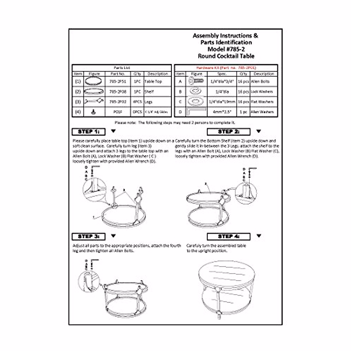 Jofran Inc. Urban Nature Rustic Pine Solid Wood Round Coffee Table