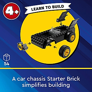 LEGO DC Batmobile Pursuit: Batman vs. The Joker 76264 Buildable DC Super Hero Playset, Quick and Fun to Build Batmobile Toy with Endless Play Possibilities, Batman Car Toy for Kids Ages 4 and Up