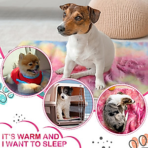 4 Pcs Waterproof Guinea Pig Blankets Washable Small Animal Fleece Bedding Absorbent Guinea Pig Cage Liners Reusable Pet Pee Pad Sleep Mat Pad Cover for Hamster Ferret (Tie Dye Pattern,24 x 16 Inch)