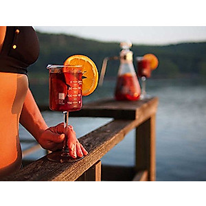 Periodic Tableware Beaker Wine Glass