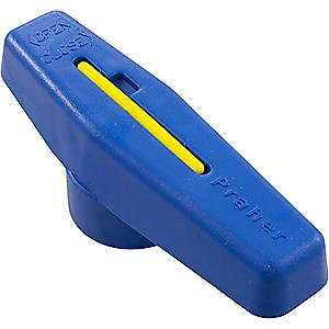 Praher Handle, 2" Ball Valve, Blue