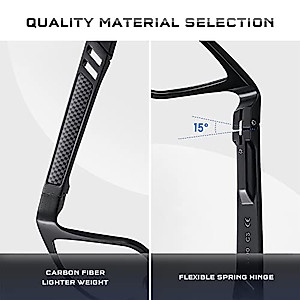 Reglaaly Blue-Light-Blocking-Glasses Men/Women Gaming Glasses Computer Screen Eyeglasses Metal Frame （ink）