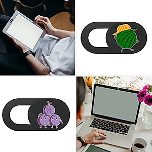 SOLUSTRE 6pcs Camera Cover Privacy Webcam Cover Computers laptops Cover Slide Phone Webcam Camera Shield Cover Camera for Computer Webcam Privacy Covers Cover Plate Cell Phone abs
