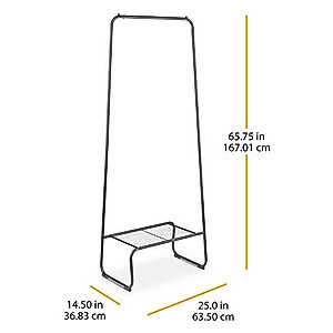 Whitmor Garment Rack with Shelf