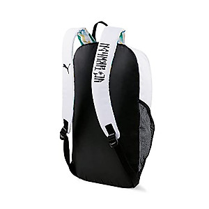 Puma - Unisex Neymar Backpack, Color Puma White/Puma Black/Amazon Green/Dandeli, Size: O/S