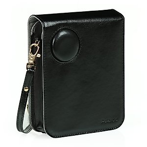 Polaroid Leatherette Case (Black) for Polaroid POP Instant Print Digital Camera – The Most Stylish & Authentic Way to Protect Your Polaroid POP