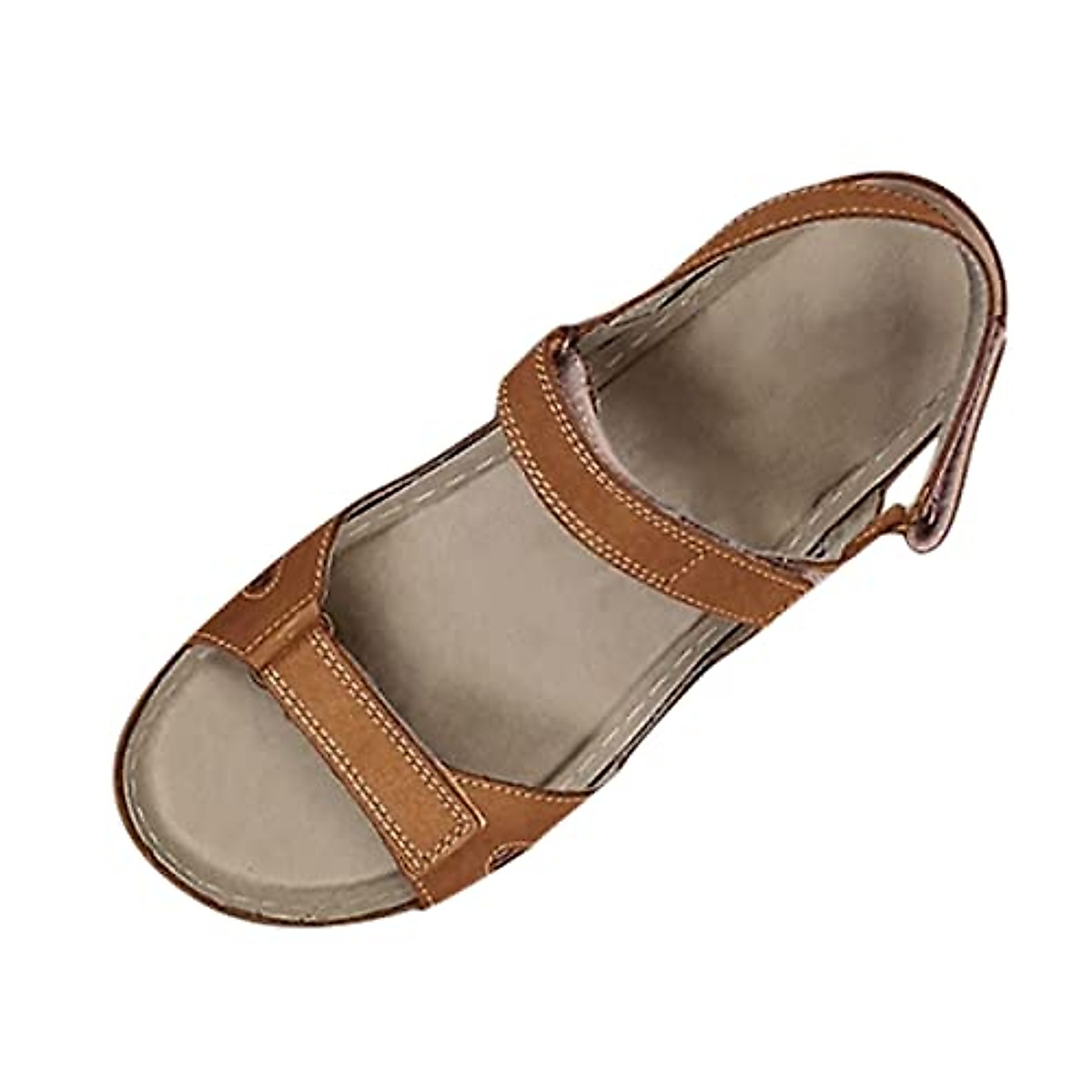 JYSwoshoe Orthopedic Sandals for Women, Womens Comfy Orthotic Sandal Anti-Slip Breathable Arch Support Platform Wedge Sandal Soft Comfortable