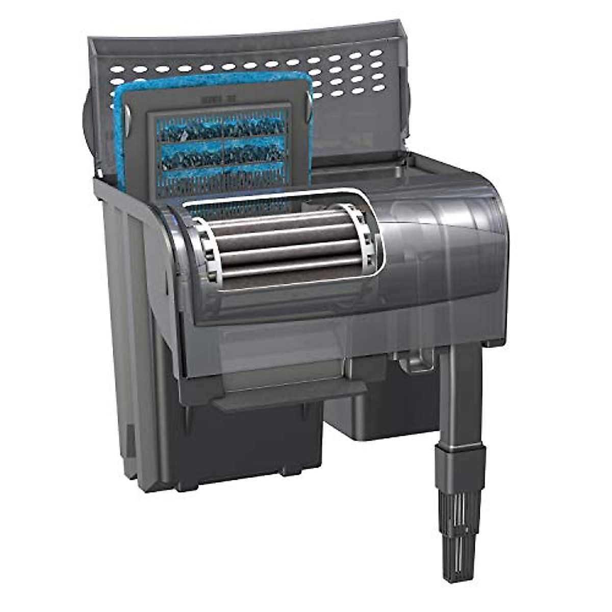 Marineland Penguin Bio-Wheel Power Filter 150 GPH, Multi-Stage Aquarium Filtration,black