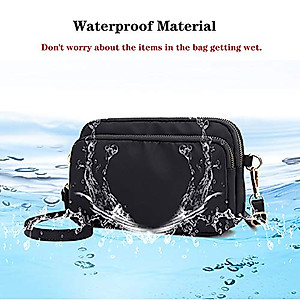 MINTEGRA Crossbody Bag for Women, Lightweight Purses Nylon Small Shoulder Bag Satchel