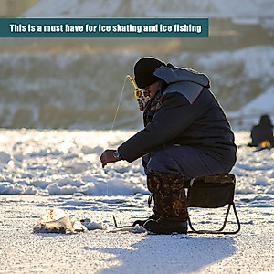 Retractable Ice Pick, Ice Picks with Whistle Flexible Rice Fishing Safety Pick Portable Emergency Gear for Skating Sled Walking On Ice Protection