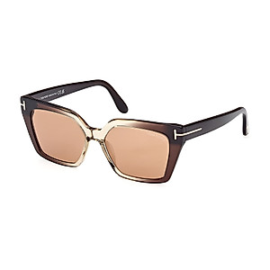 Tom Ford WINONA FT 1030 Brown Shaded/Roviex 53/15/140 women Sunglasses