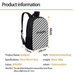 doginthehole Basketball Print Backpack Set 3 Piece Shoulder Pencil Bags Lunch Bag